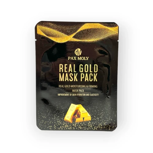Pax Moly | Real Gold Mask Pack - Nawilżająco-ujędrniająca maska w ...