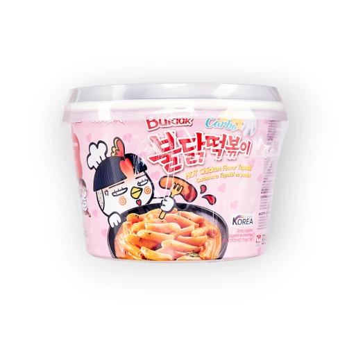 Buldak Carbonara Topokki Bowl | Samyang - My Korea