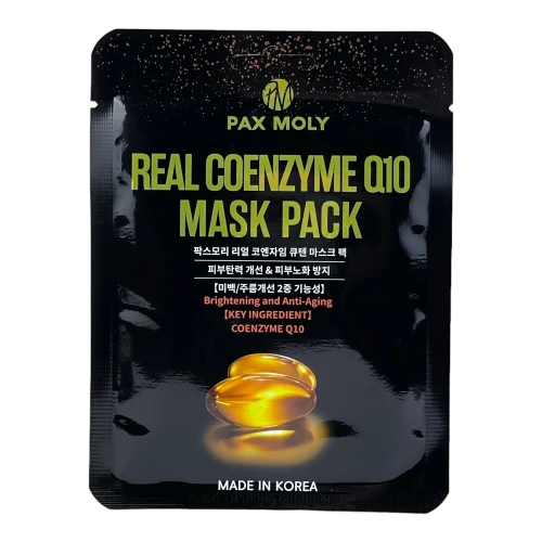 Pax Moly | Real Coenzyme Q10 Mask Pack - Rewitalizująca maska w ...
