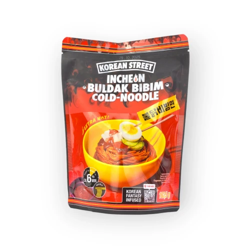 Incheon Buldak Bibim Cold Noodle | Korean Street - My Korea